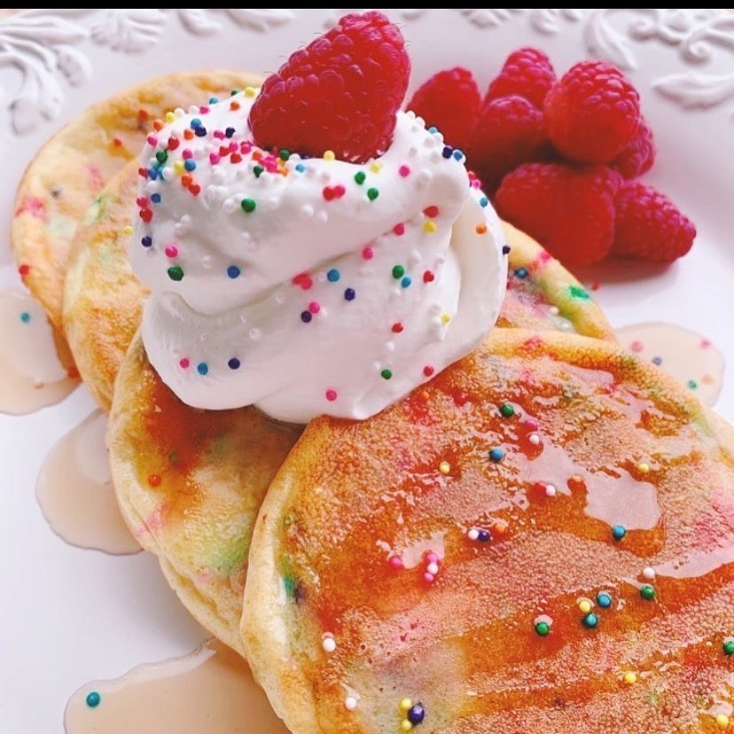 Pancake our hands off this... – Protein Milkshake