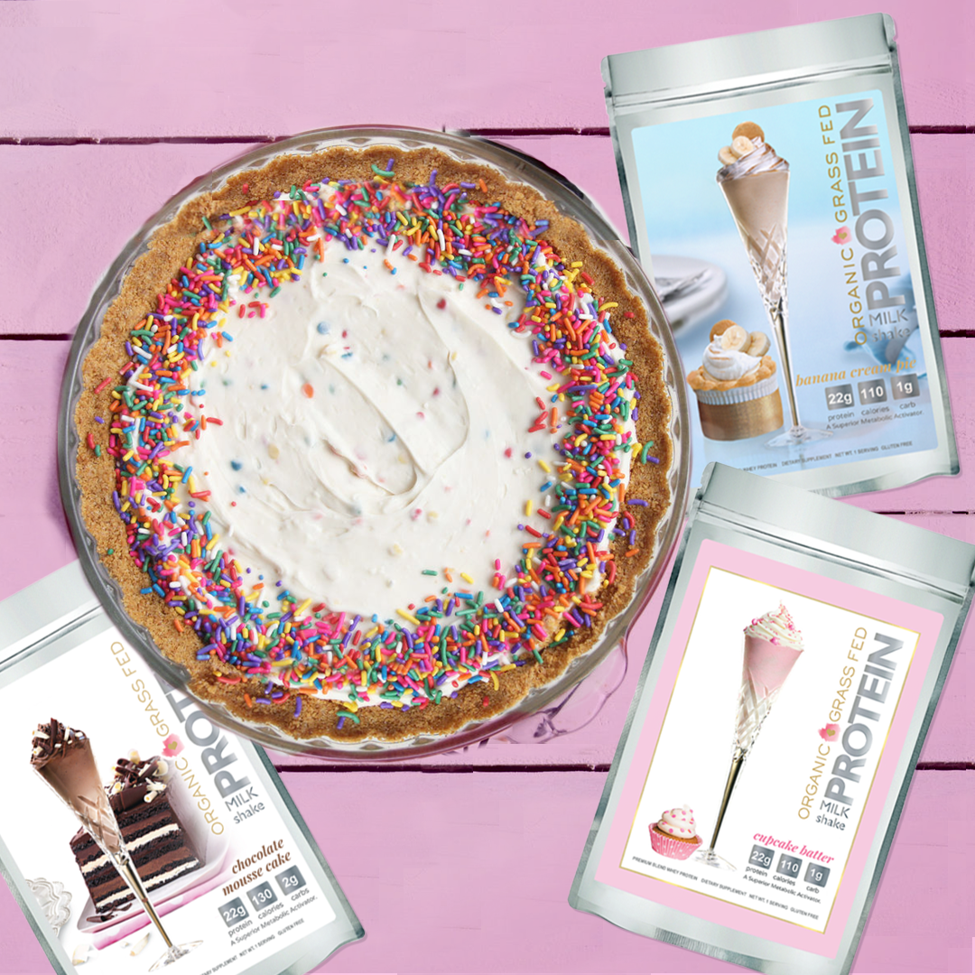 Easy As Pie Keto Protein Pie Crust – Protein Milkshake