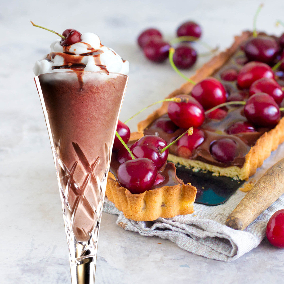 Organic Low Carb Chocolate Cherry Bon Bon Protein Shake – Protein Milkshake