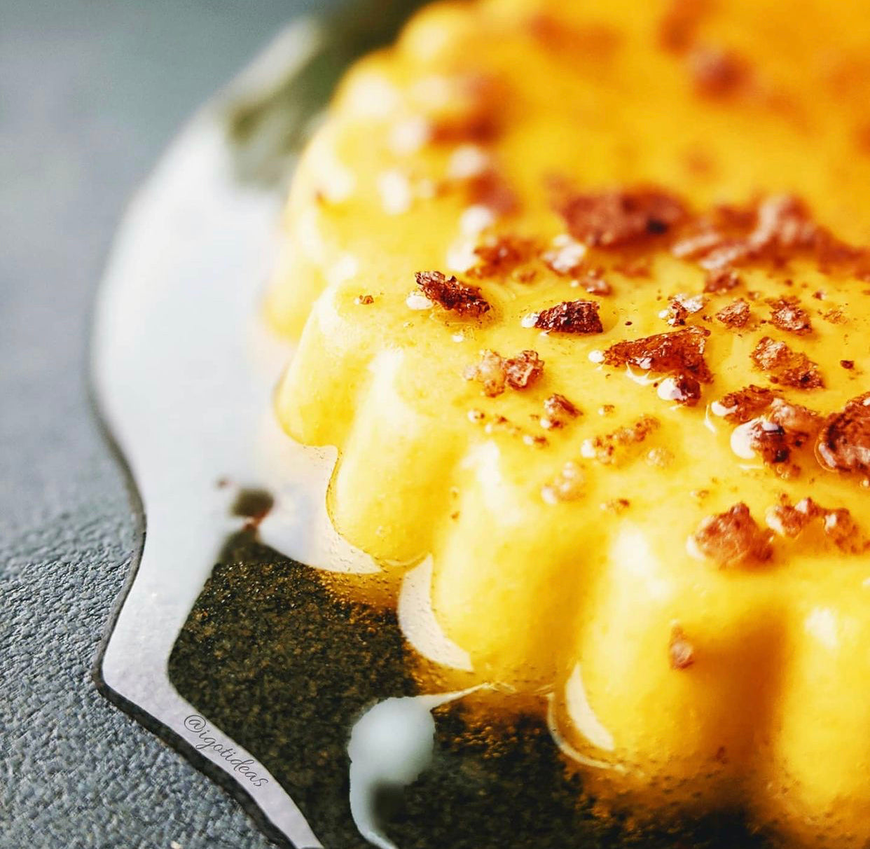 Keto Salted Caramel Egg Pudding – Protein Milkshake