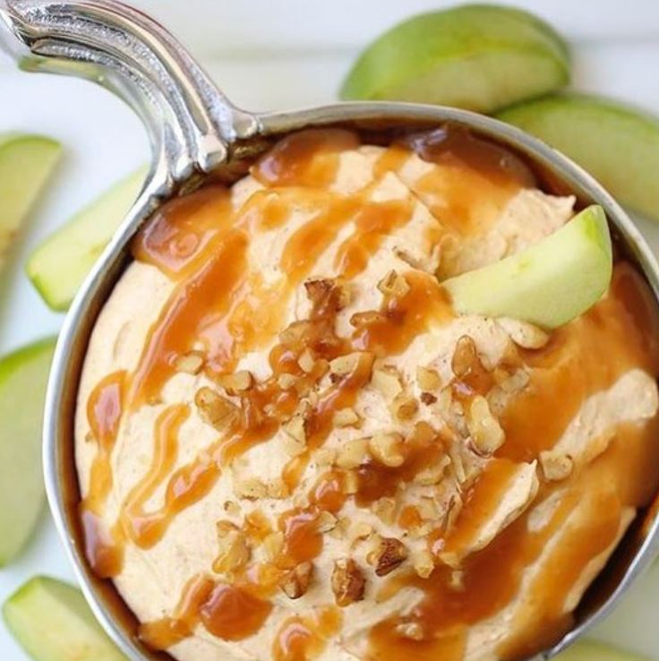 5 Minute Pumpkin Cheesecake Dip – Protein Milkshake