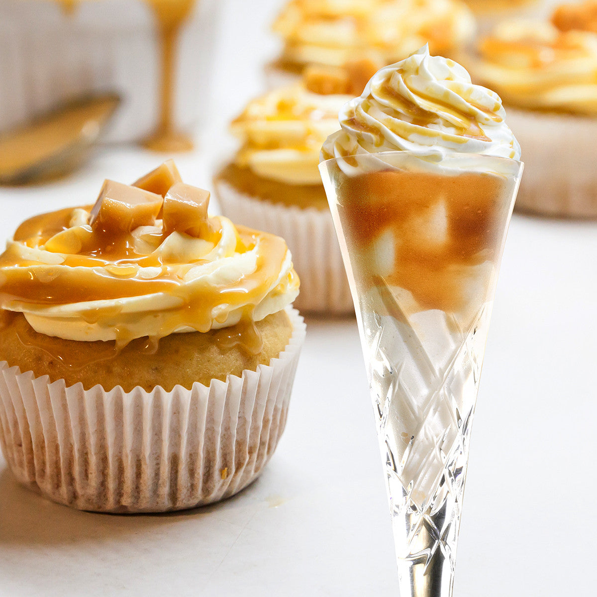 Salted Caramel Cupcake Shake – Protein Milkshake